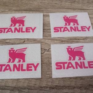 4 X Stanley Vinyl Decals, Stanley Sticker, Stanley Inspired Vinyl Decal ...