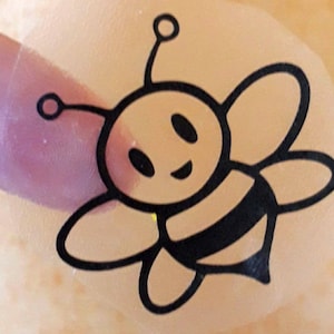 12 X Bee Vinyl Decals/stickers. - Etsy