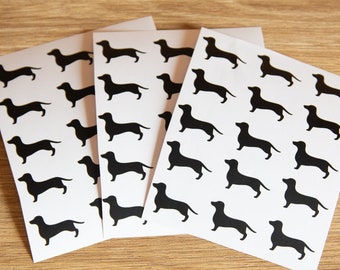 Teckel sticker - Etsy Nederland