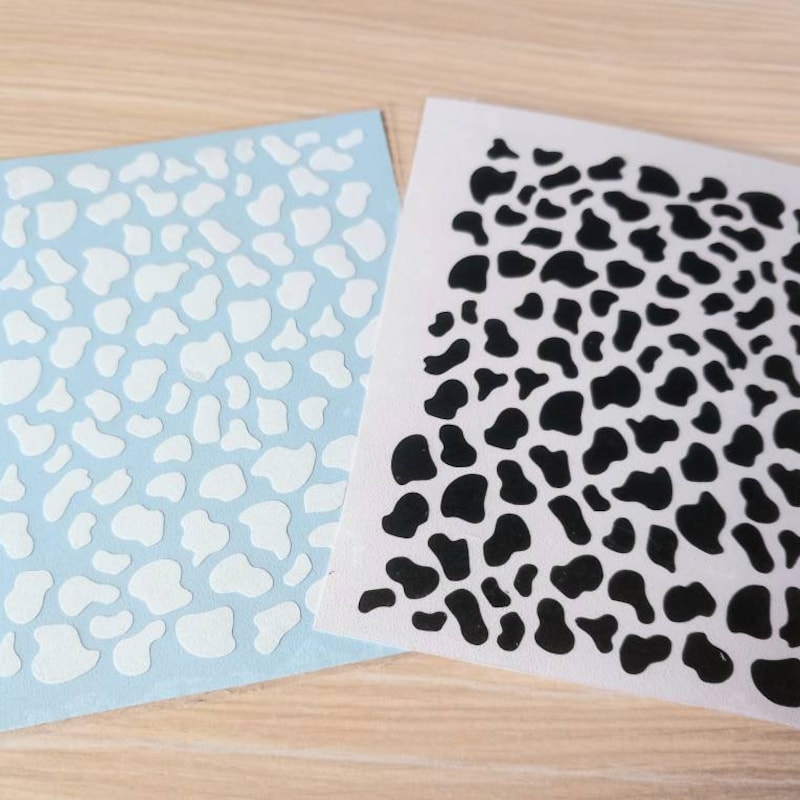 Cow Print Border - Etsy