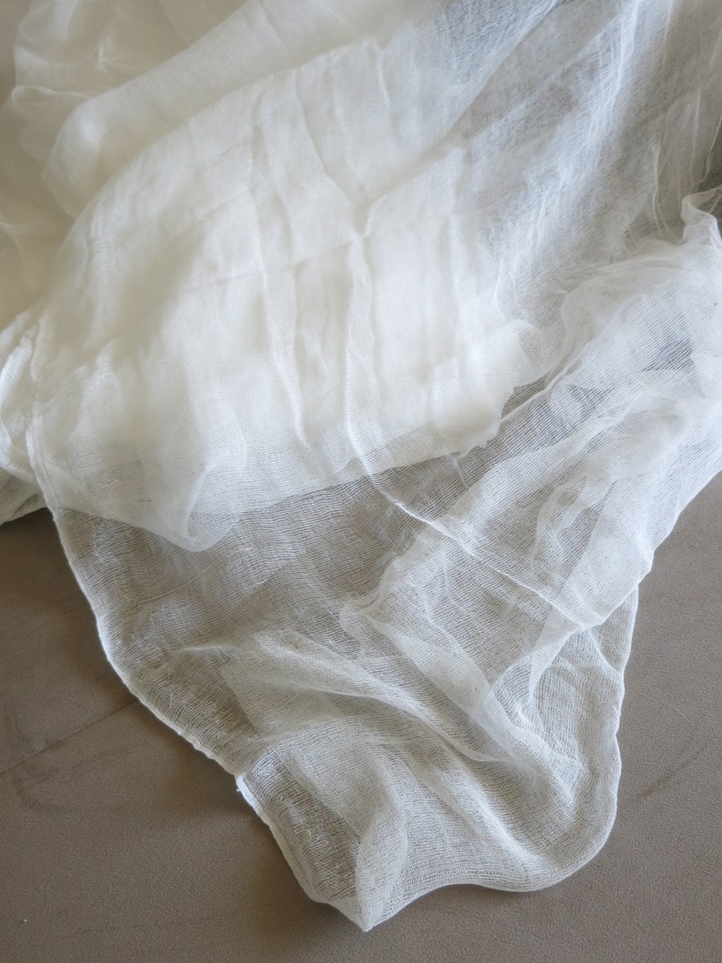 1/10/20/50 Yards White Cotton Cheesecloth,gauze Table Runner ...