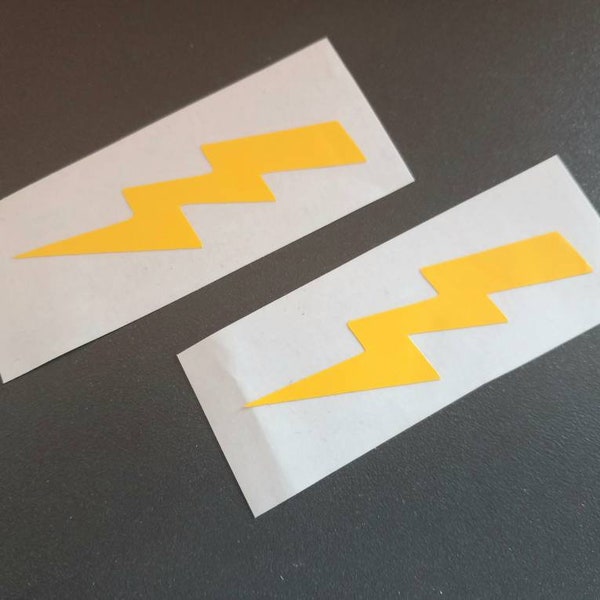 Lightning Bolt Car Decal - Etsy