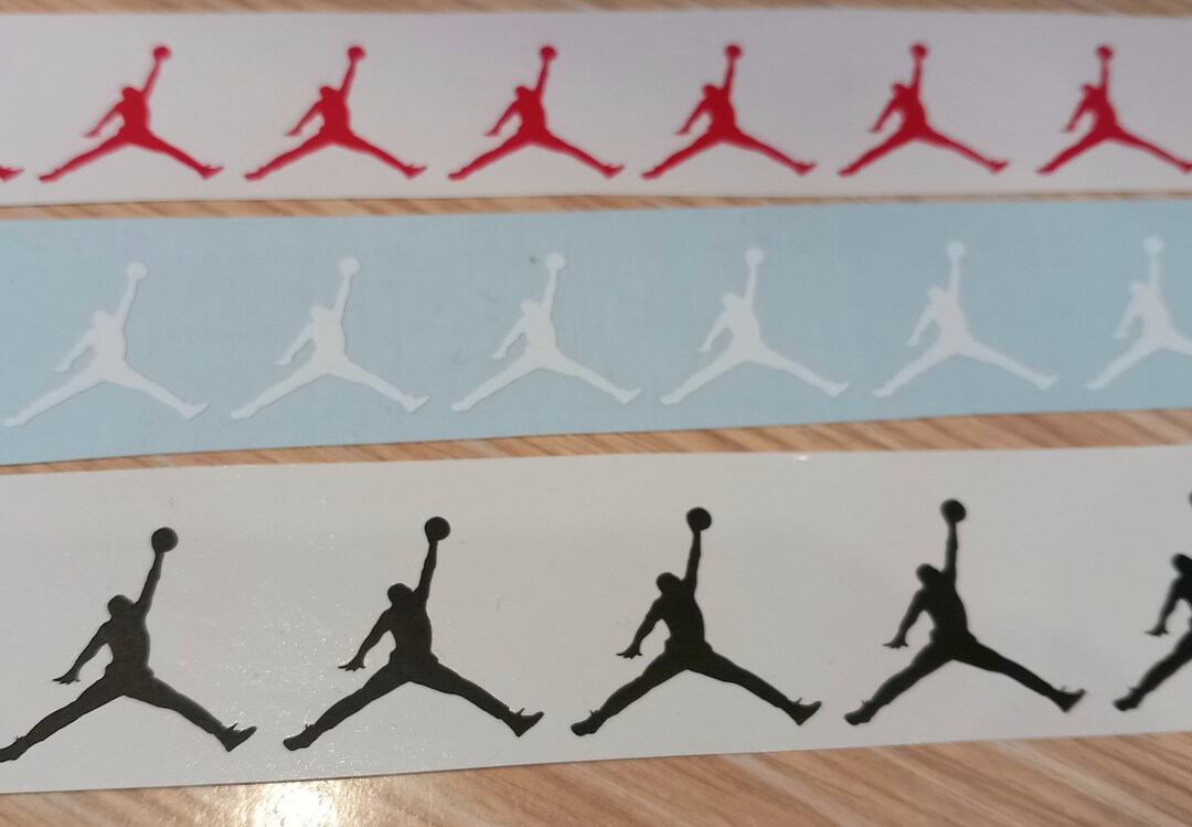 Set of 12 Jordan Decals/stickers .jumpman Vinyl Decals.sport Decal ...