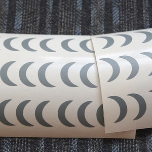 30 X Moon Stickers, Moon Vinyl Decal, - Etsy