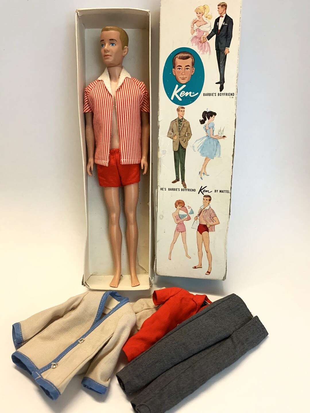 1960s Mattel Ken Barbie Boyfriend Original Box and Outfit 2 - Etsy