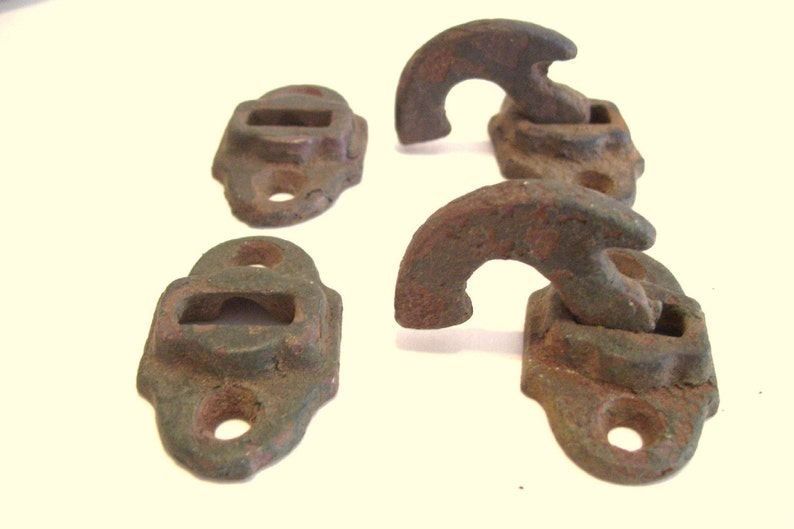 Antique Window Sash Locks Parts - Victorian Hardware - Etsy