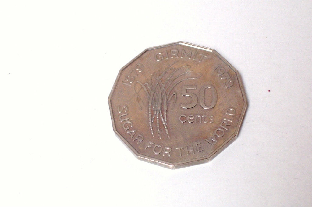1979 FIJI 50c Proof Coin Commemorative With Gift Box Uncirculated ...