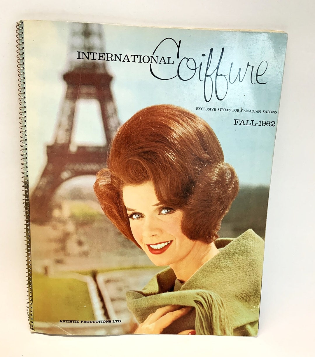 Vintage 1962 International Coiffure Magazine Hairdresser Salon ...