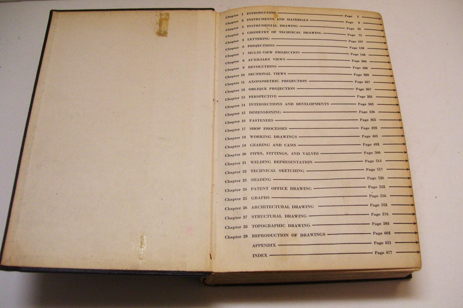 1942 Technical Drawing Vintage Textbook Architecture and | Etsy