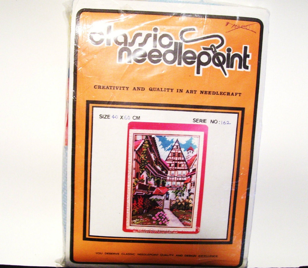European Street Classic Needlepoint Kit Indonesian Series No. 162 - Etsy