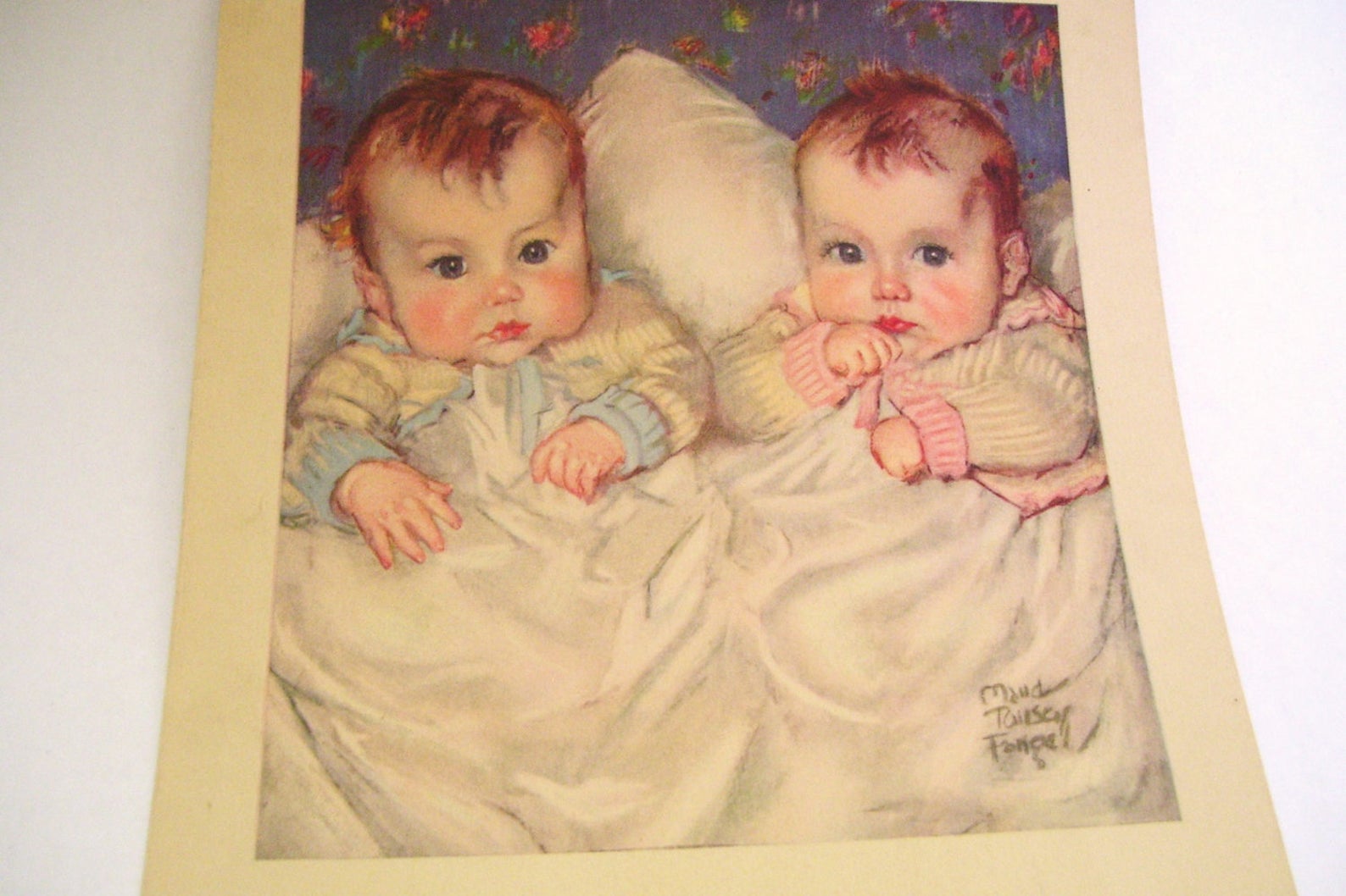 Maud Tousey Fangel the Twins and Little Miss Prim Babies Book | Etsy Canada
