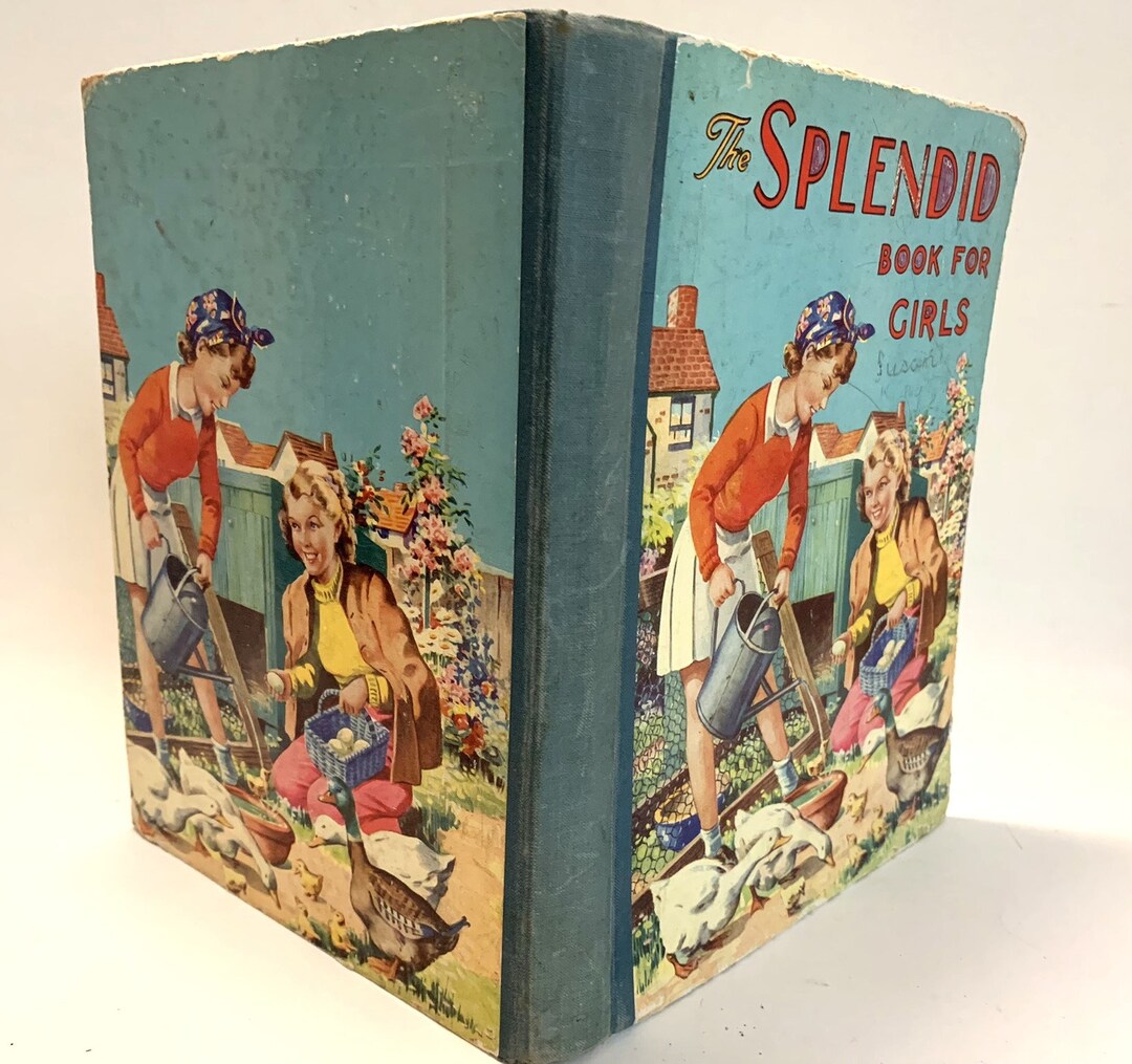 1948 Vintage the Splendid Book for Girls Hardcover - England - Norling ...