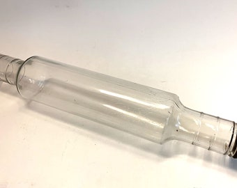 Clear Glass Rolling Pin - Etsy