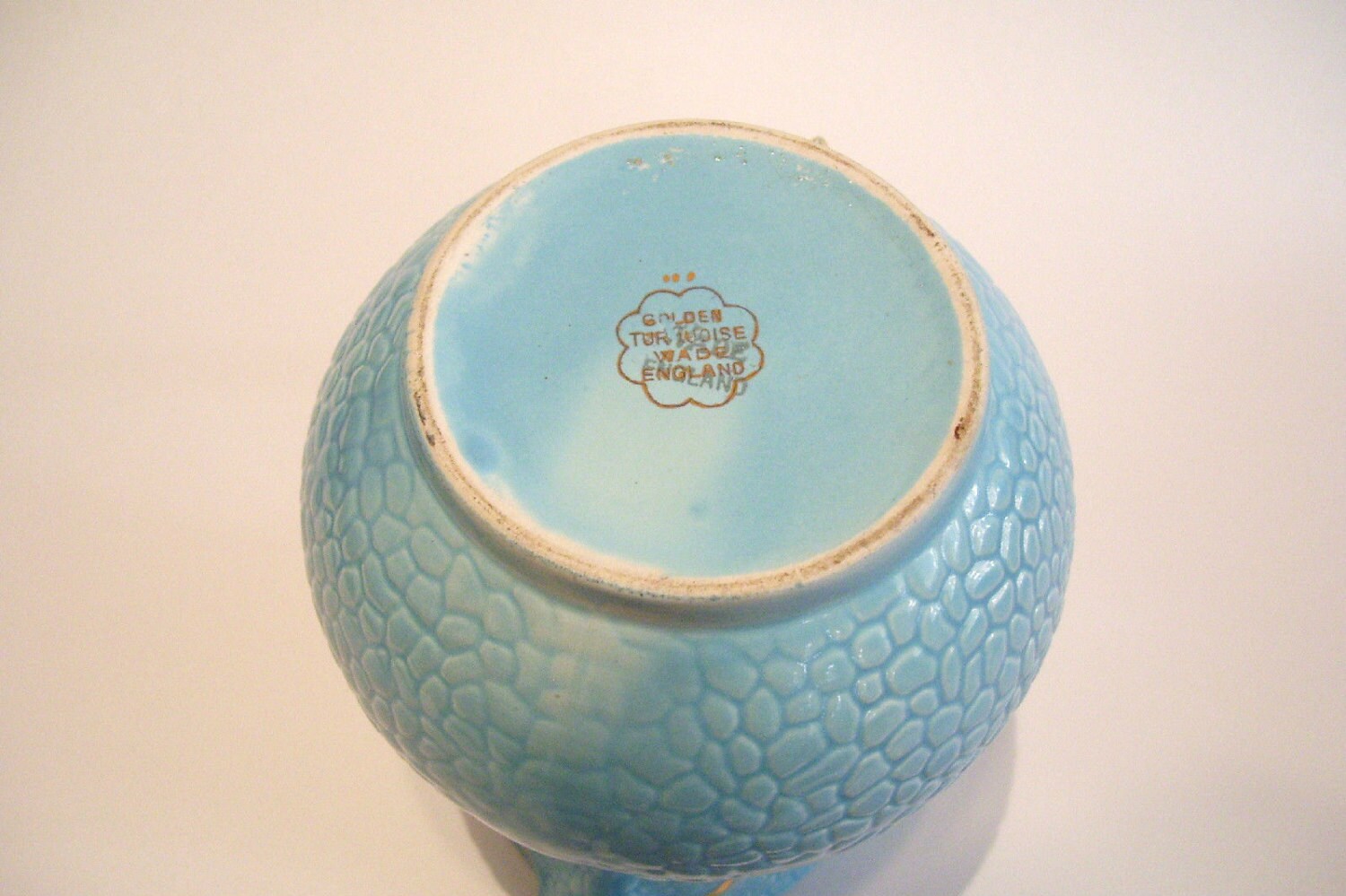Wade Pitcher Golden Turquoise Jug England Vintage - Etsy Canada
