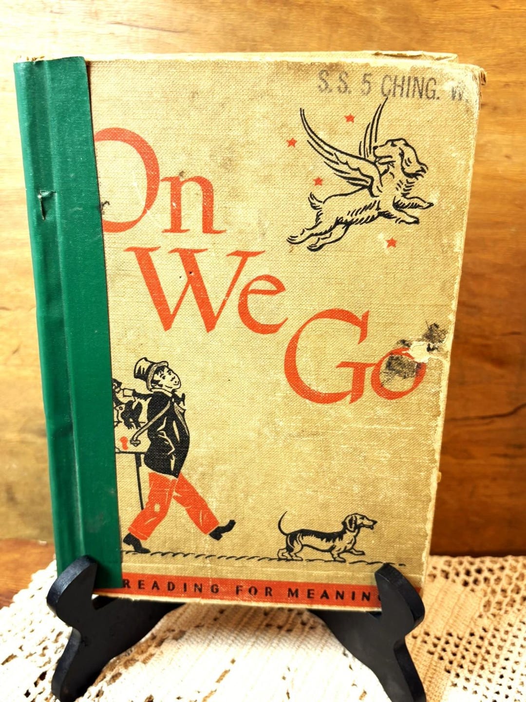 1954 Vintage Primary School Book Reader on We Go Canada - Reading for ...