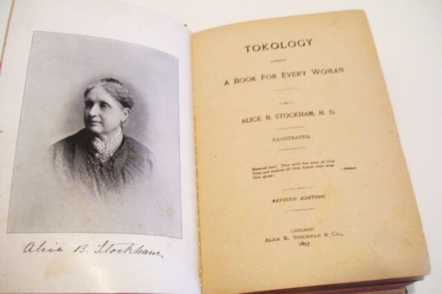 Tokology A Book for Every Woman by Alice B Stockhom MD 1897 - Etsy Canada