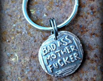 Bad Ass Keychain - Etsy