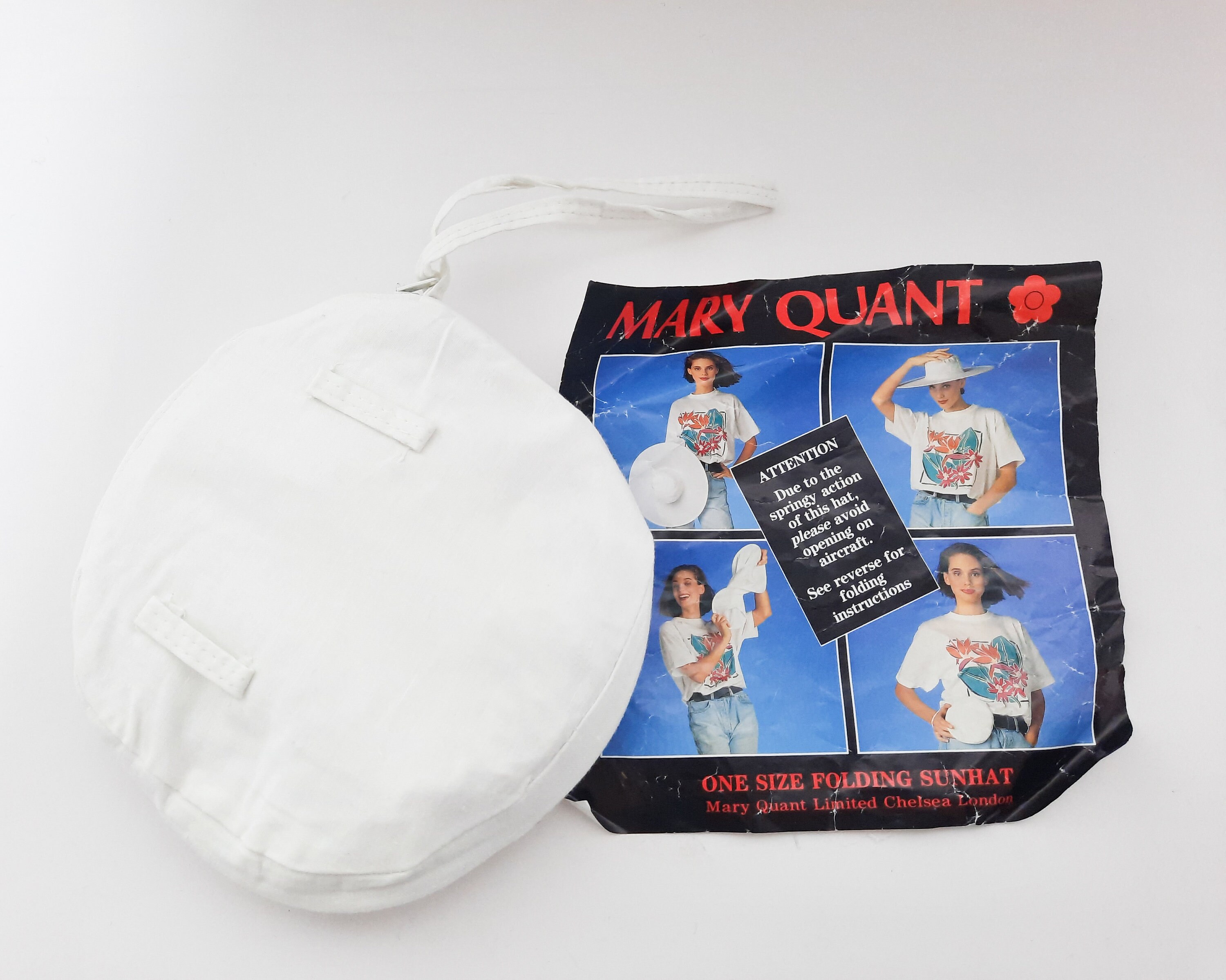 Vintage 80's / 90's Mary Quant White Cotton Summer - Etsy