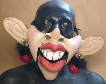 Big Ears Professional Ventriloquist Cable Controlled Mask - Etsy