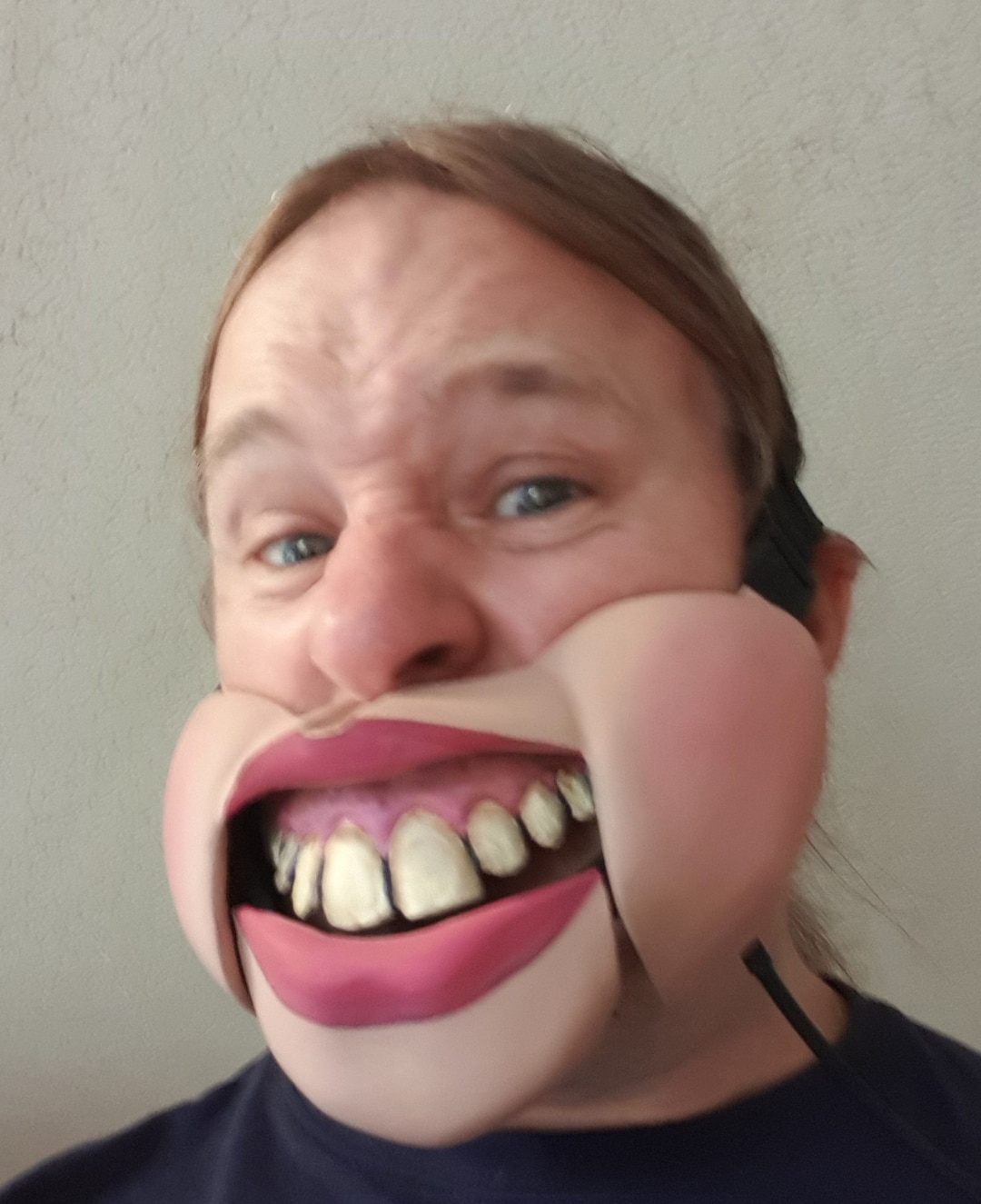 Male Professional Ventriloquist Cable Controlled Mask - Etsy