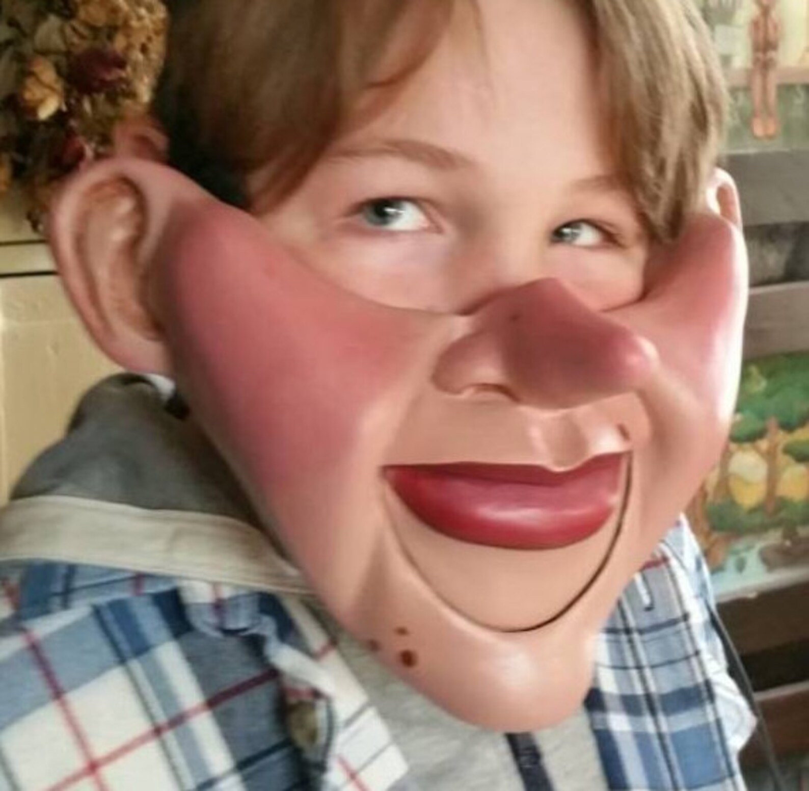 Pinocchio Professional Ventriloquist Mask - Etsy