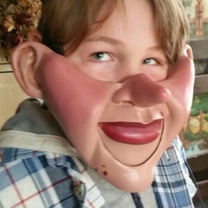 Pinocchio Professional Ventriloquist Mask - Etsy