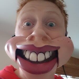 Cheeky Ventriloquist Mask - Etsy