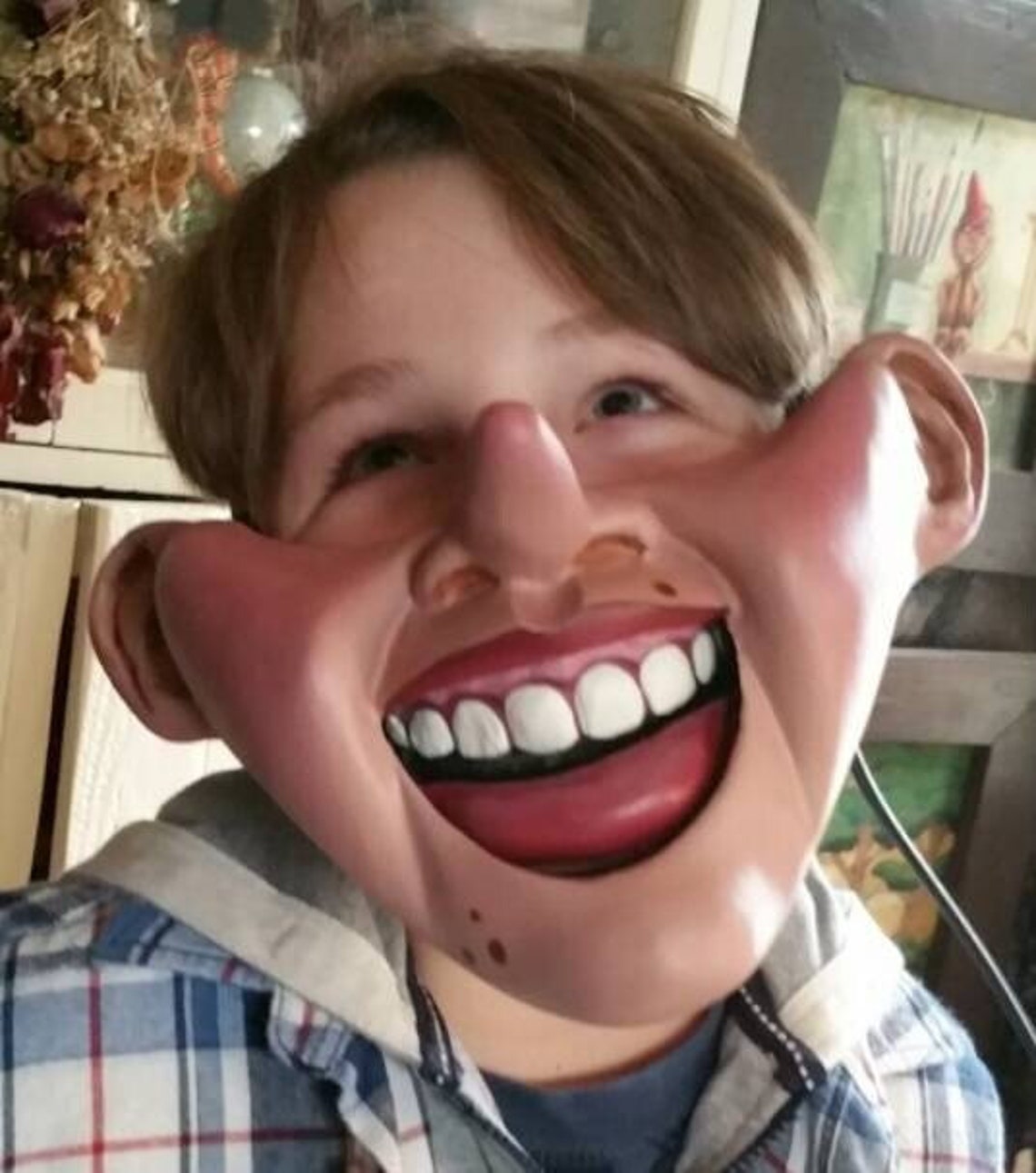 Pinocchio Professional Ventriloquist Mask - Etsy