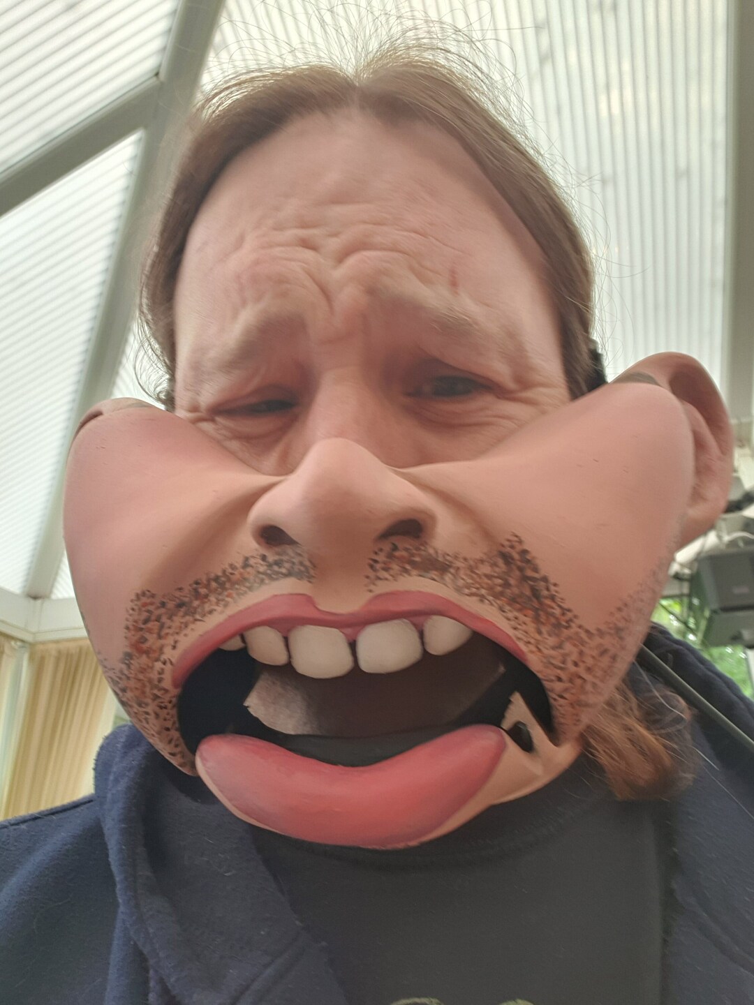 Grumpy Professional Ventriloquist Mask - Etsy