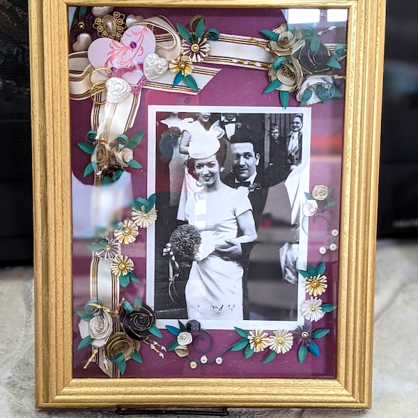 50th Wedding Anniversary Shadow Box - Etsy