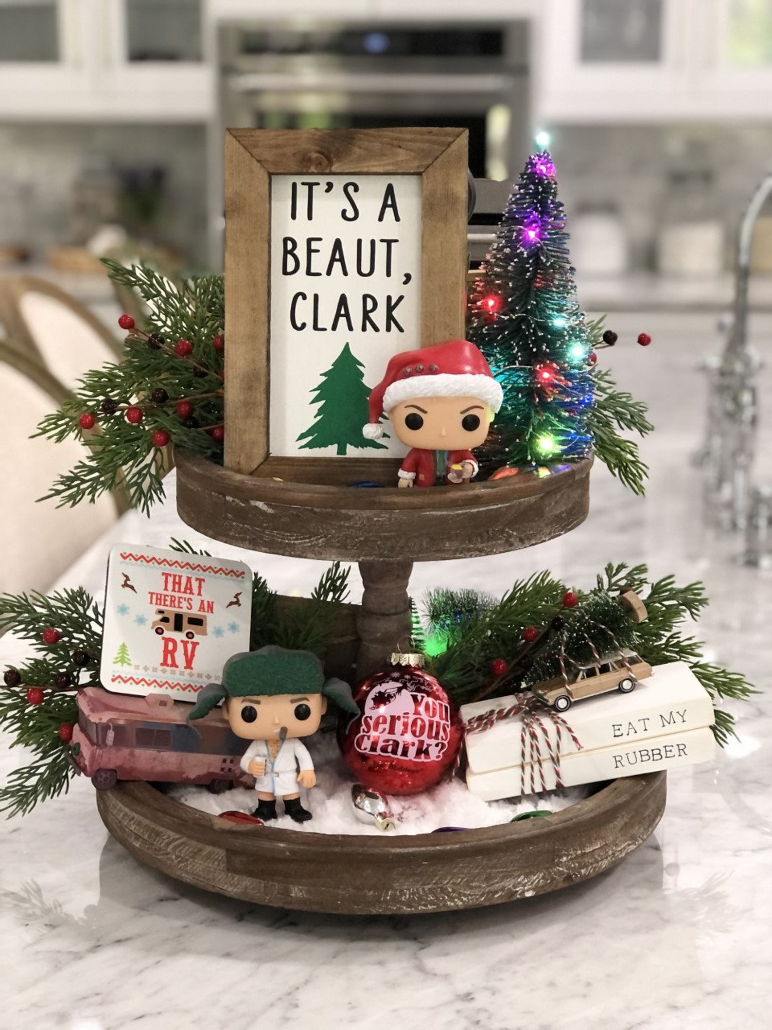 ONE LEFT Preorder 18 Items Christmas Vacation Premium Tiered - Etsy