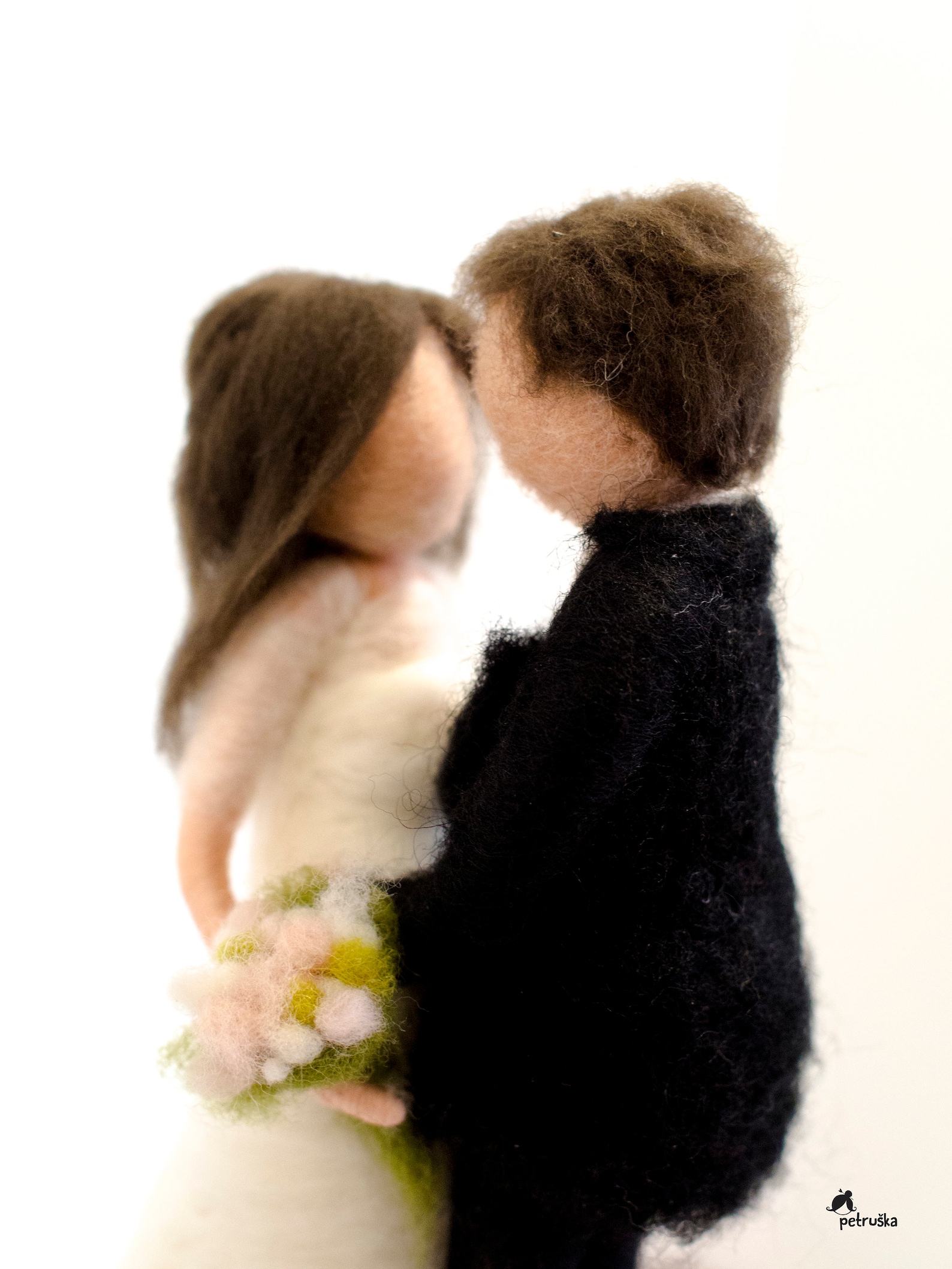 Personalized Bride and Groom Figurines, Couple Gift for Wedding, Custom ...