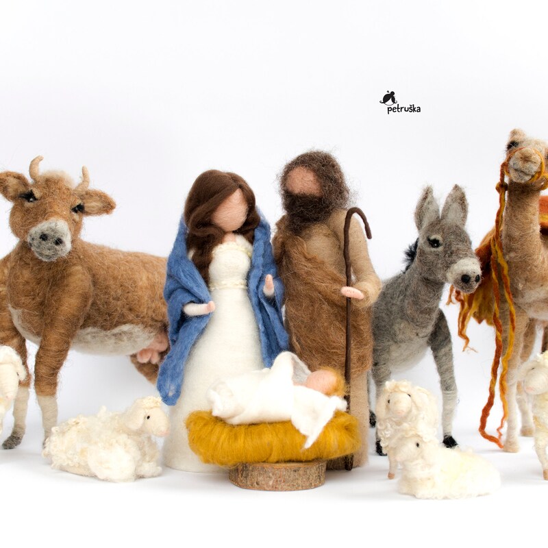 Handmade Nativity - Etsy