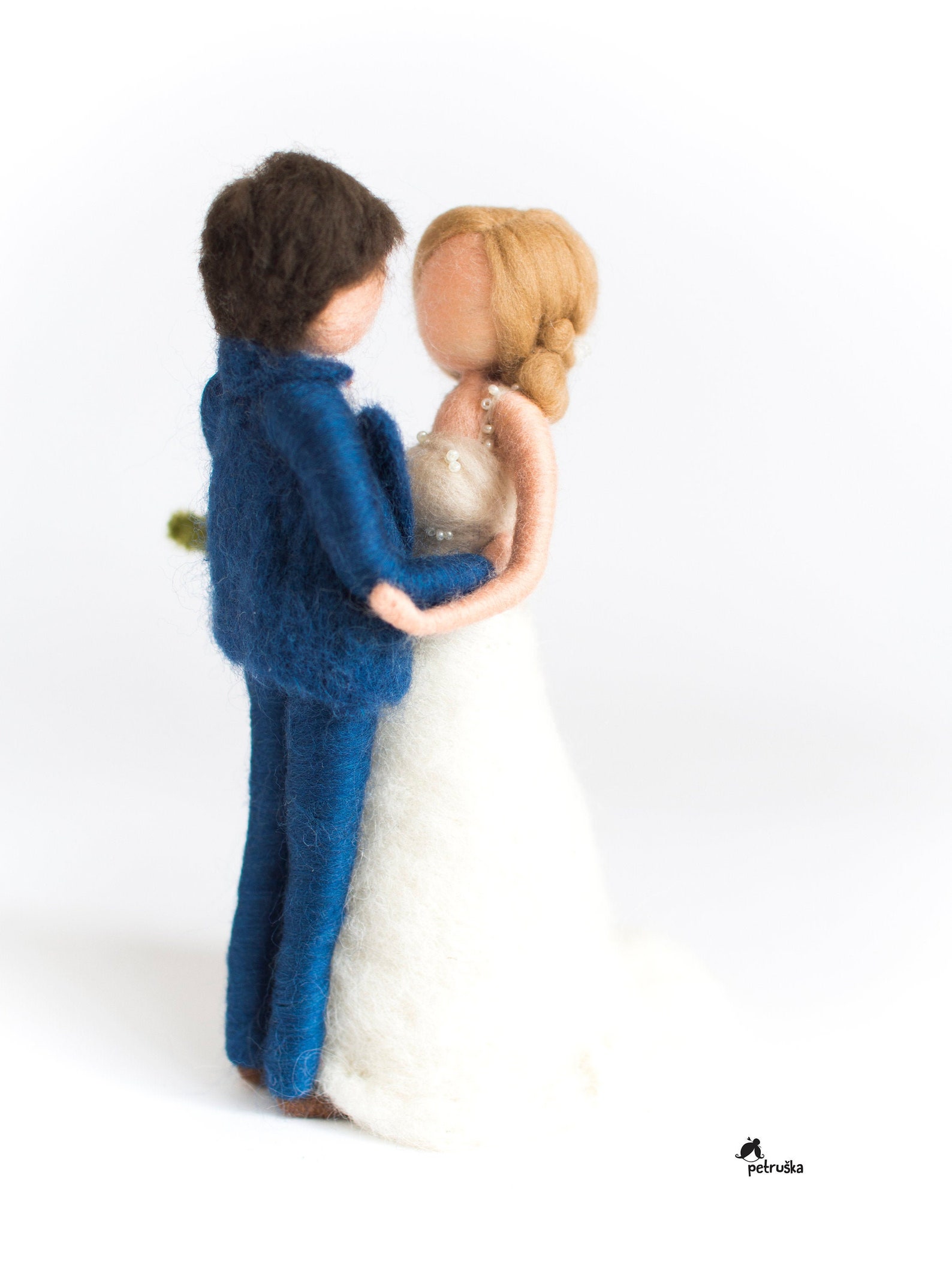 Personalized Bride and Groom Figurines, Couple Gift for Wedding, Custom ...