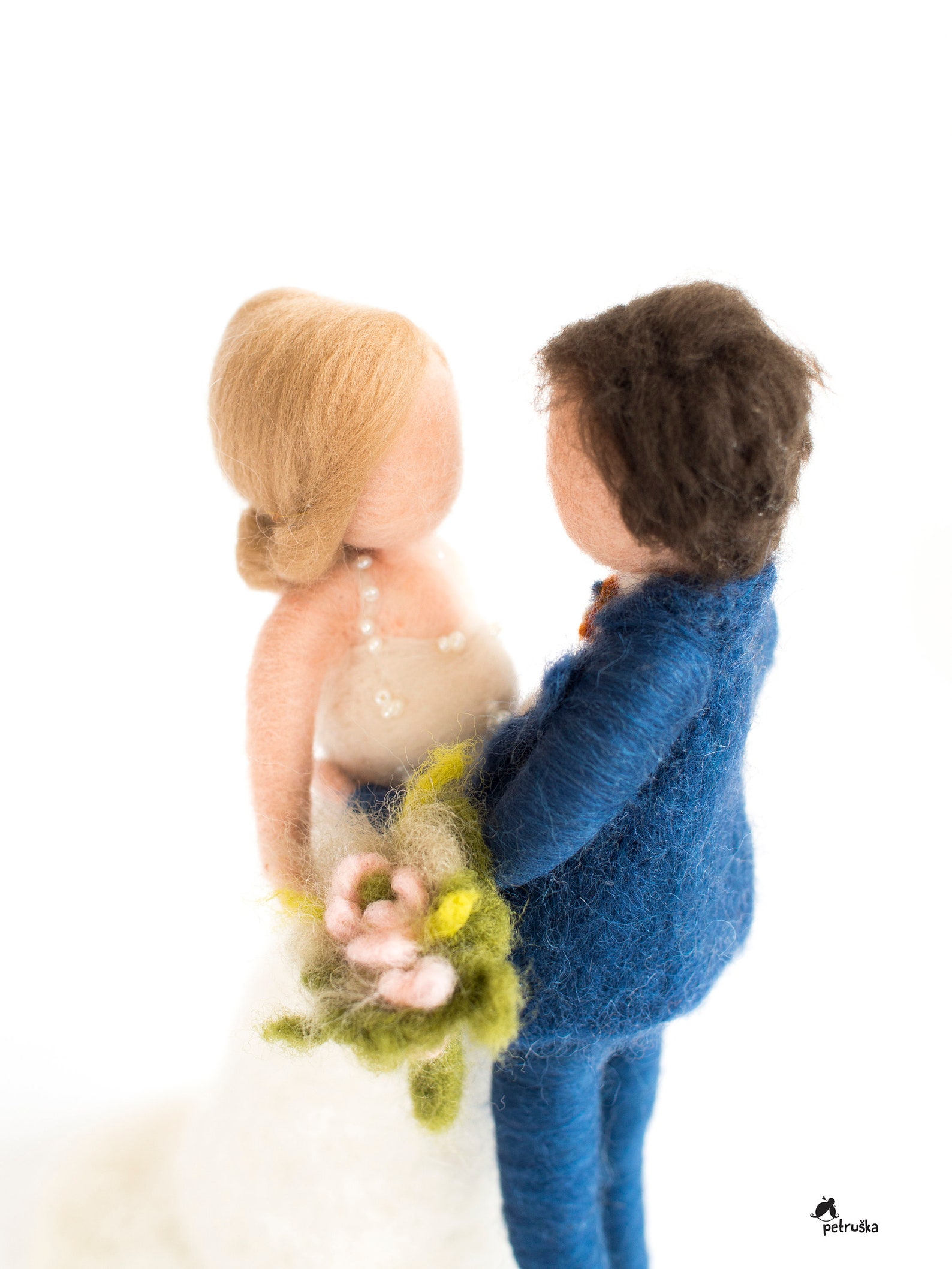 Personalized Bride and Groom Figurines Couple Gift for | Etsy