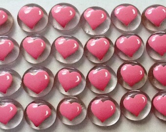 Pink Flat Marbles - Etsy