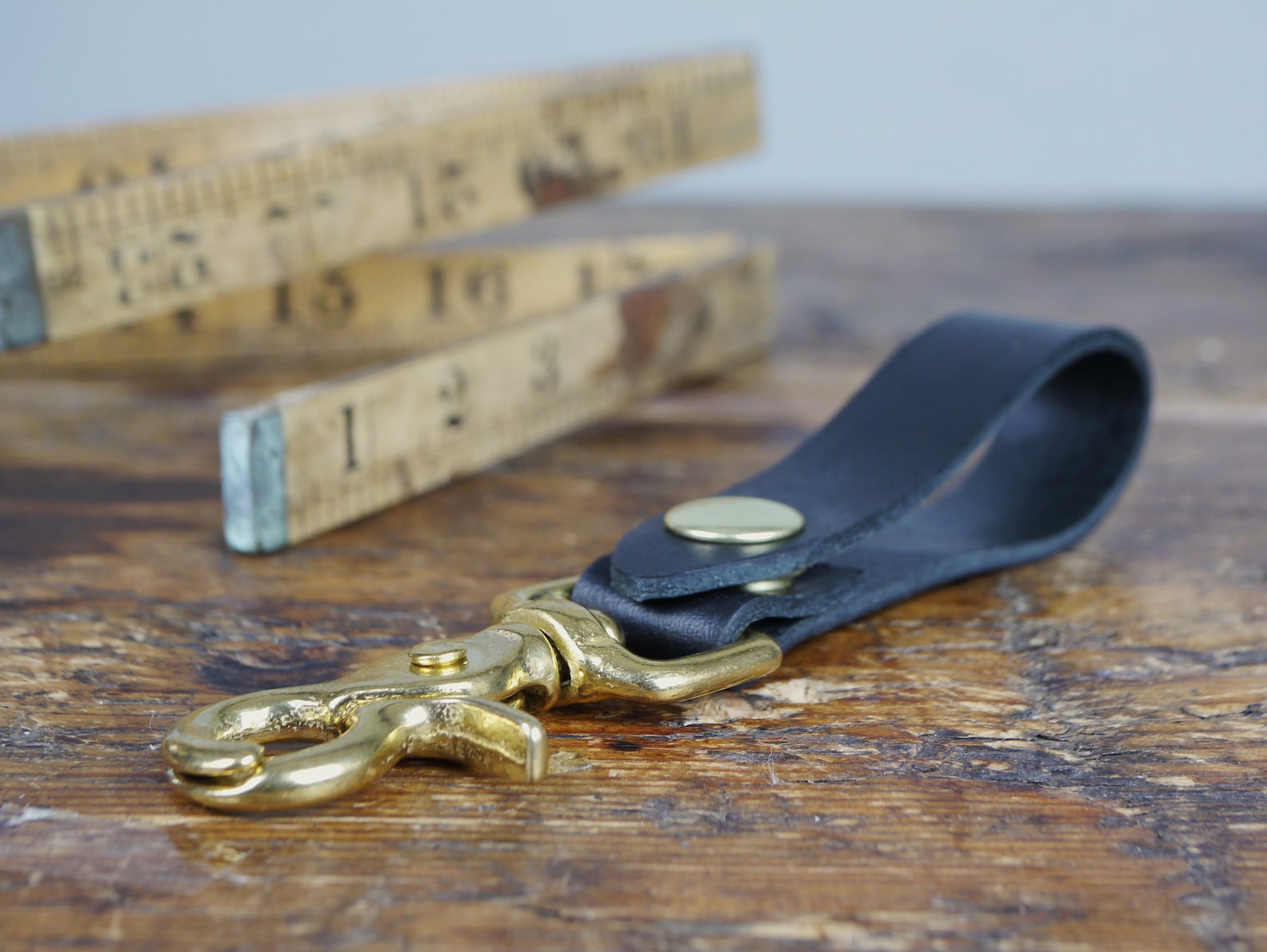 Leather Key Chain Key Lanyard Belt Loop Key Holder Handmade - Etsy