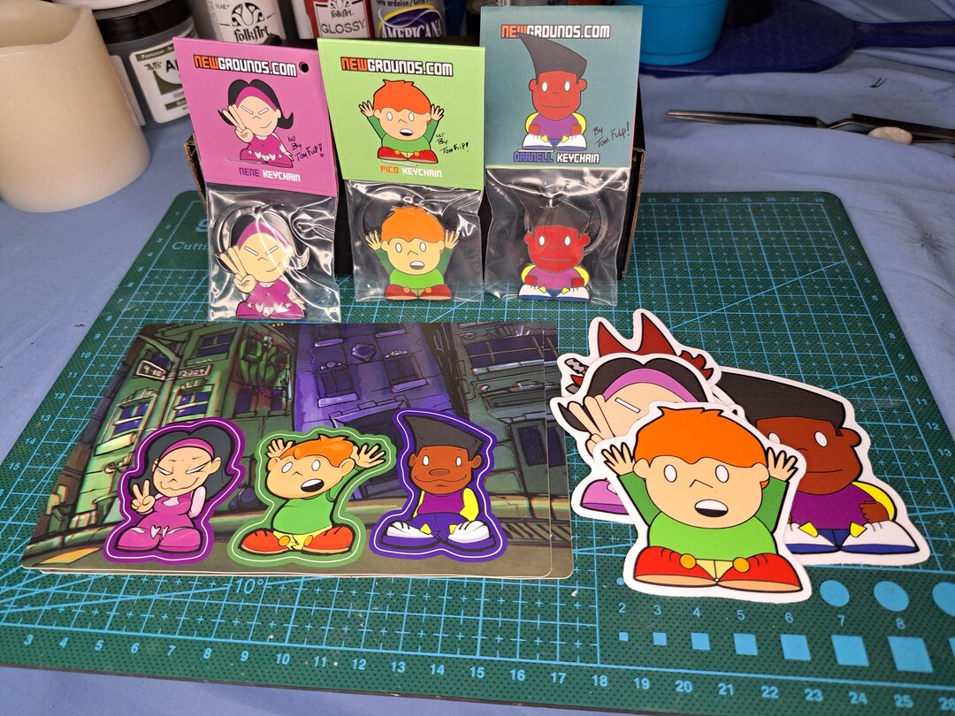 OG Pico & the Gang Keychains Pack - Etsy UK
