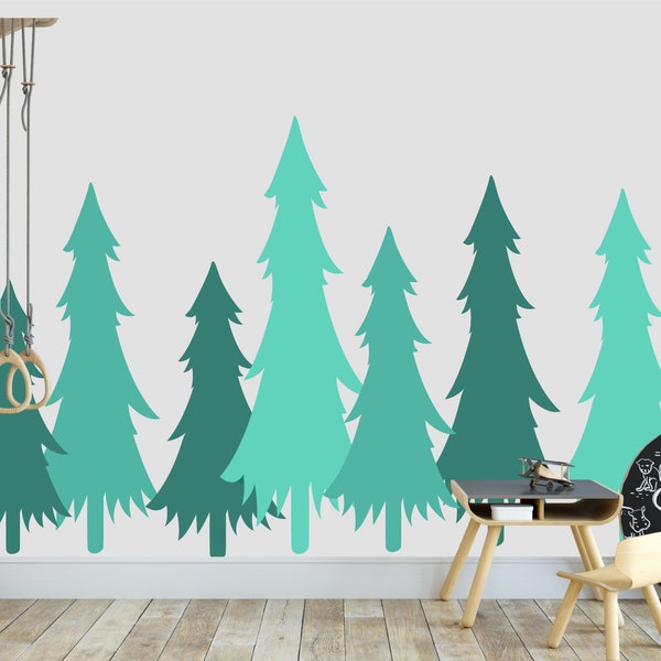 Pine Tree Decals - Etsy