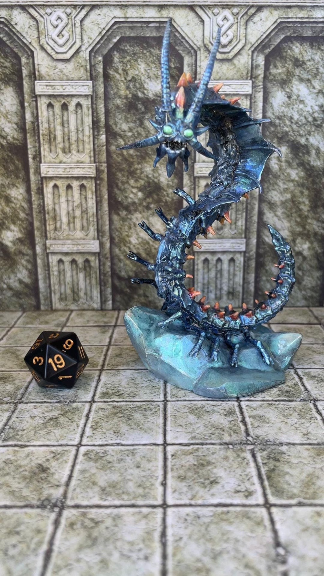 Wizkids Nolzur's Adult Remorhaz Dnd Miniature Painted - Etsy