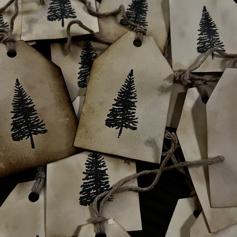 Primitive Tags - Etsy