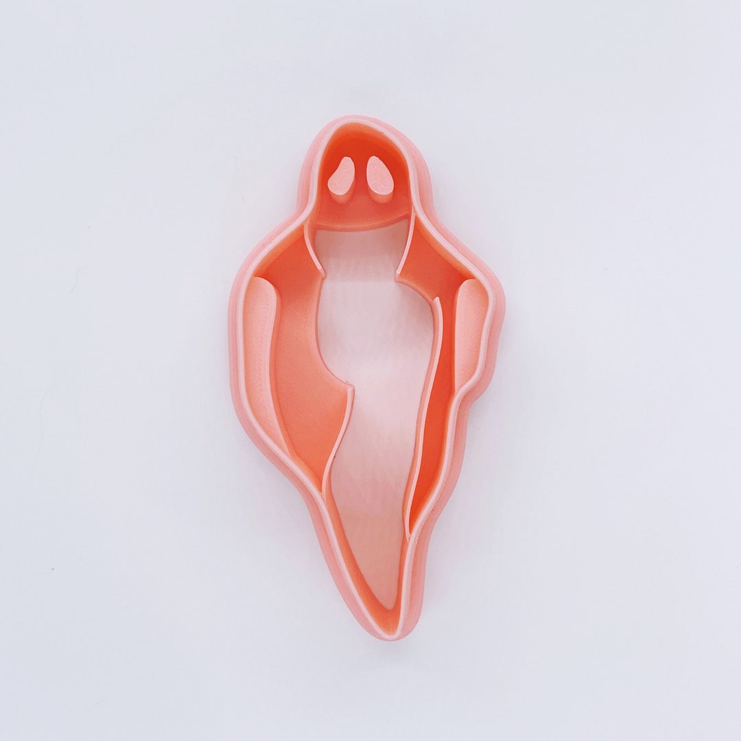GHOST - Polymer Clay Cutter - Clay Imprint - Embossed Stamp - Halloween ...