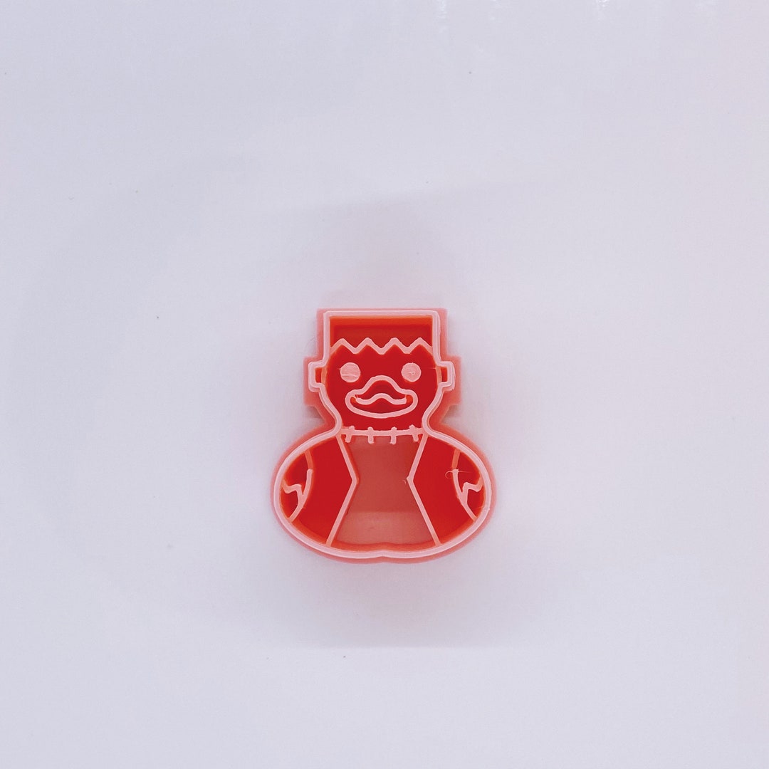 FRANKENSTEIN DUCKIE - Polymer Clay Cutter - Clay Imprint - Embossed ...