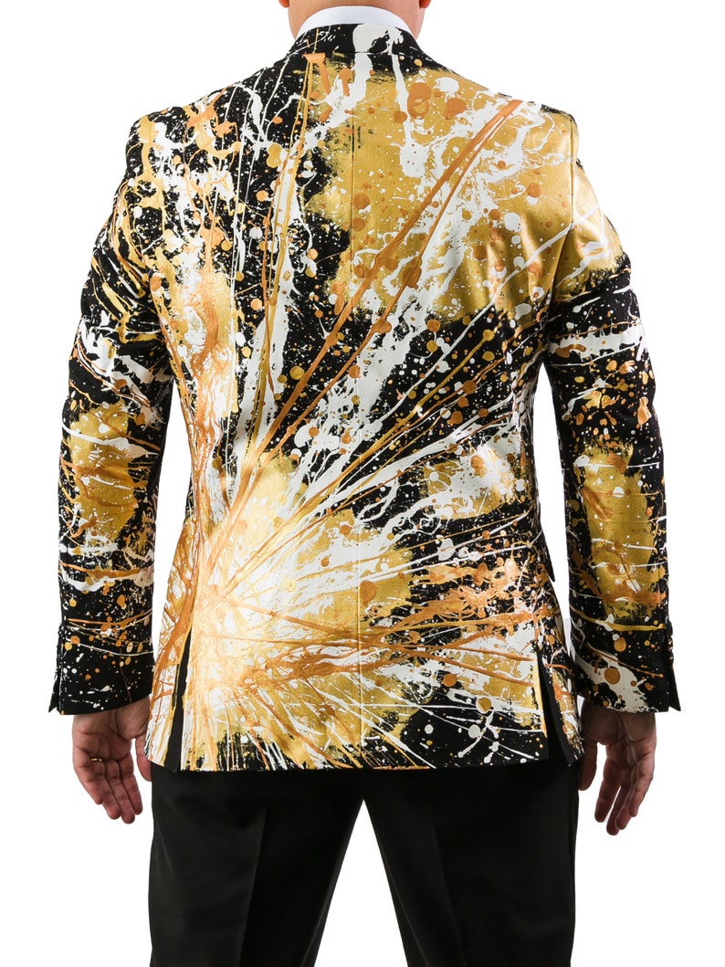 Gold Painted Carnival Costume for Men - Mardi Gras Suit Gold- Mardi ...