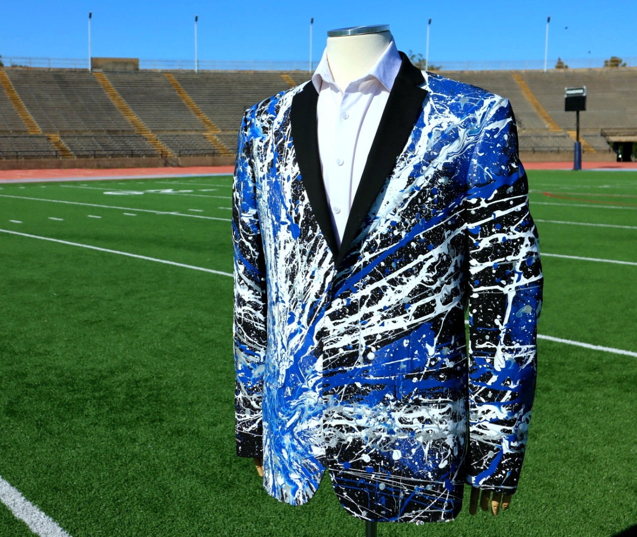 DALLAS COWBOYS Jacket Mens, Cowboys Blazer, Hand Painted Dallas Cowboys ...