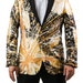 Gold Painted Carnival Costume for Men - Mardi Gras Suit Gold- Mardi ...