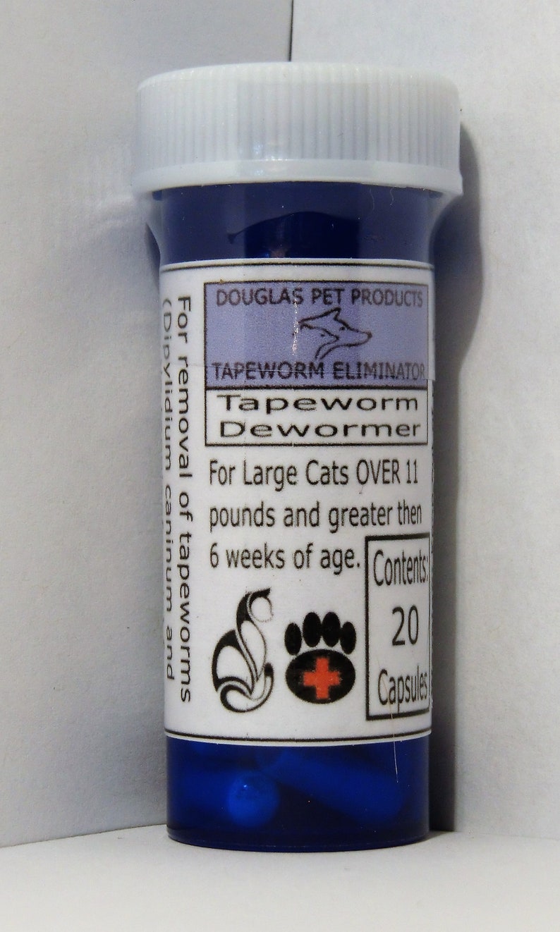 Cat and Kitten Tapeworm Wormer for All Sizes, You Choose.... - Etsy