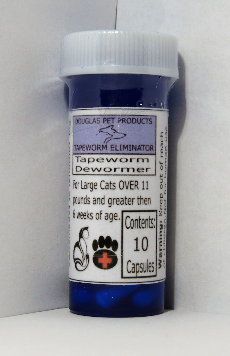 Cat and Kitten Tapeworm Wormer for All Sizes, You Choose.... - Etsy