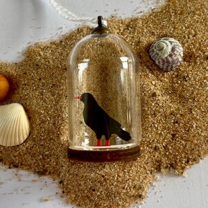 Cornish Flag, Chough and Coat of Arms Miniature Hanging Glass and Paper ...