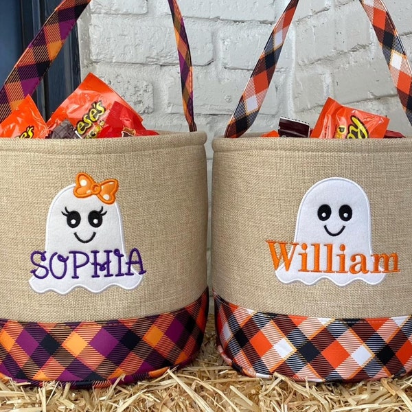 Custom Ghoul Magnet Halloween Tote Bag, Trick or Treat Bag, Custom ...